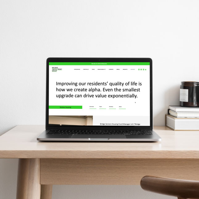 Bridge Investment Group | Resource Branding